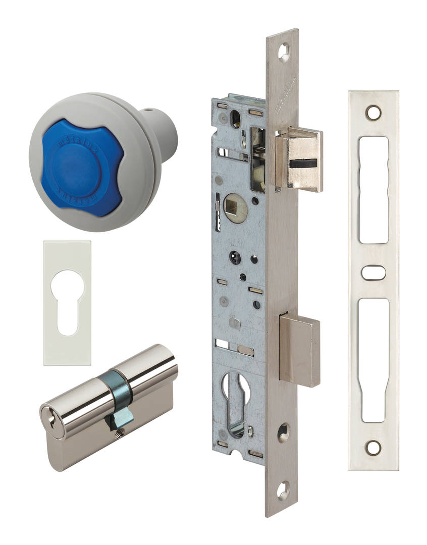 Metalux Kit Kid Protec - Zámky pro Alu profily - DOM-UK Ltd