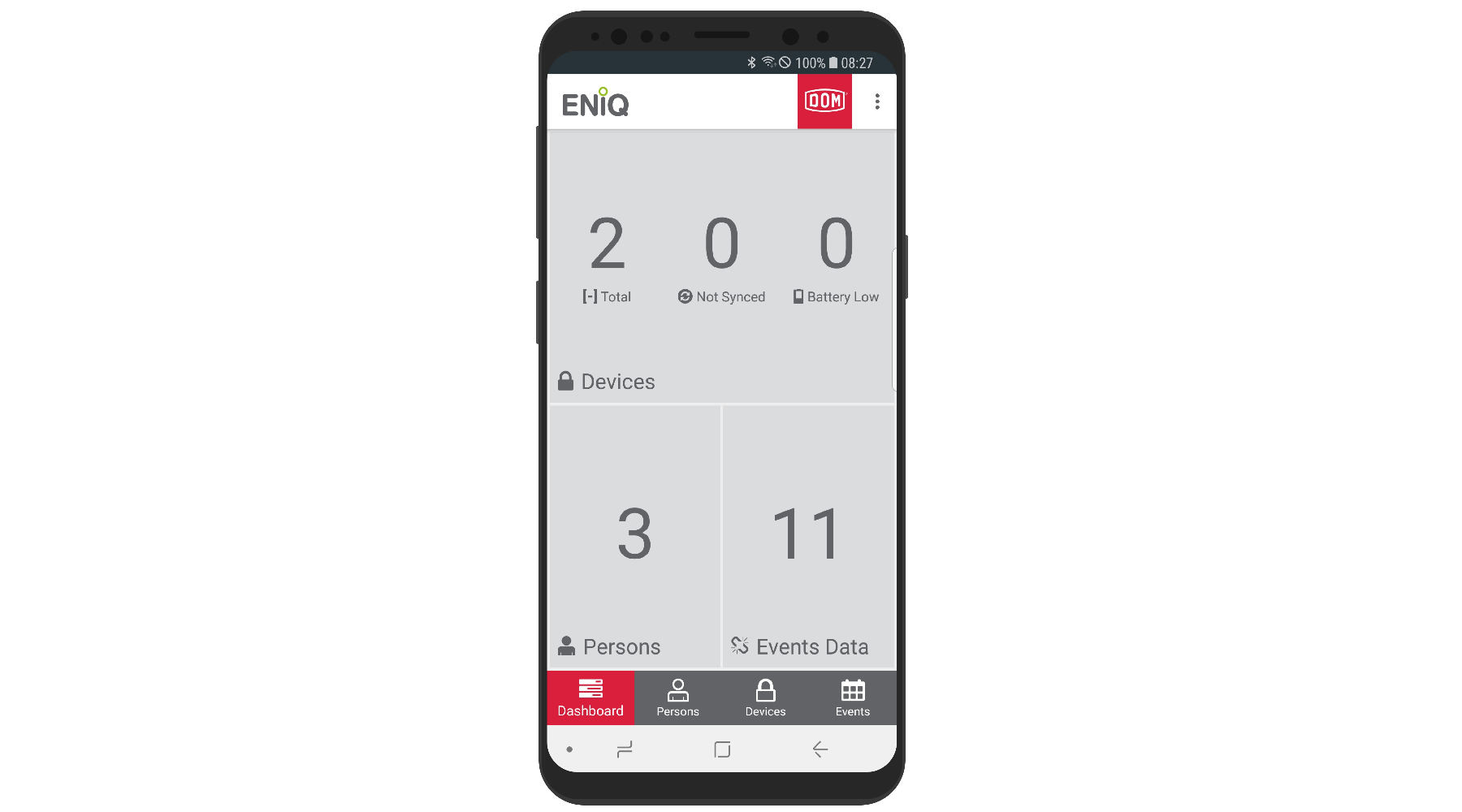 ENiQ App - Managing your ENiQ Security Ecosystem