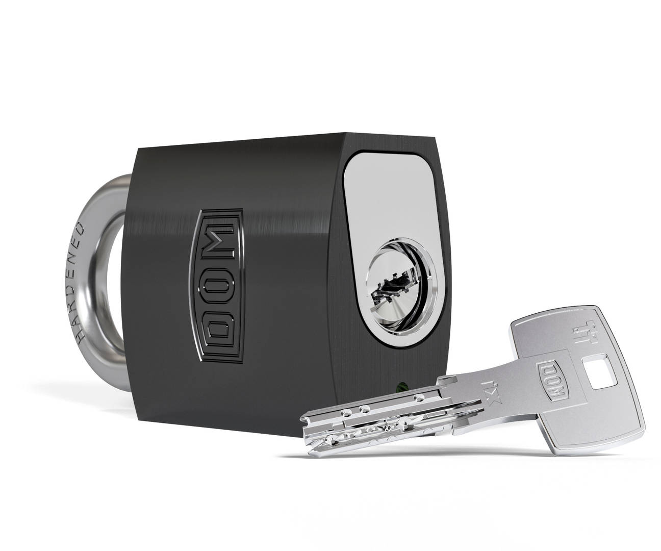DOM ix Teco® Padlock Grade 3 Padlock - Reversible Key Systems - DOM ...
