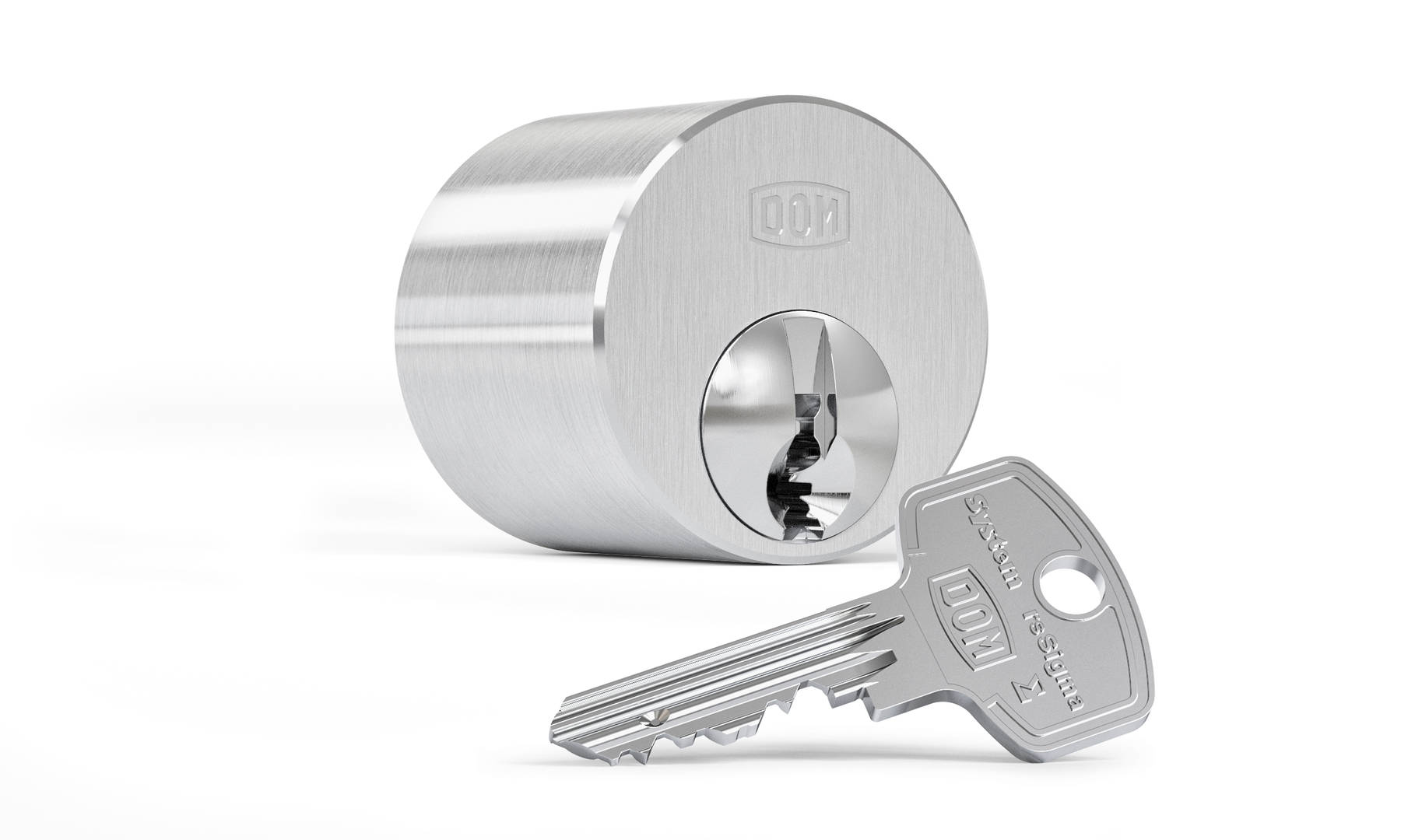 DOM RS Sigma Round Profile Screw on Cylinder LIPS - Conventional Key ...