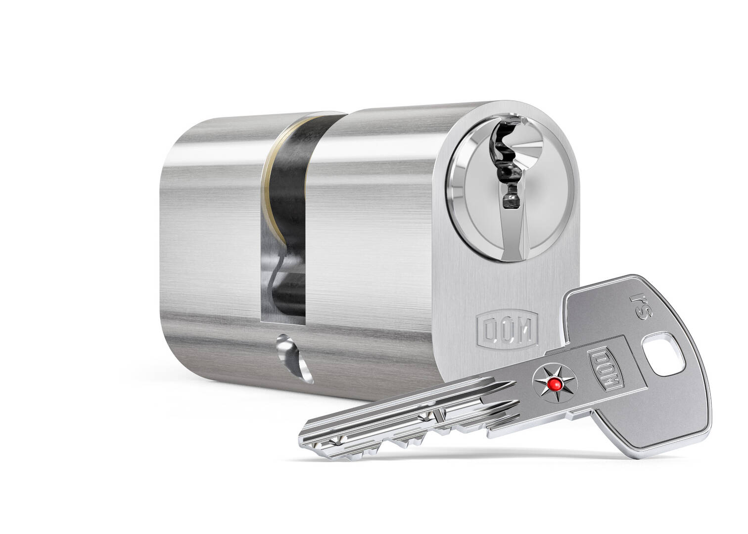 DOM rs Sirius® British Oval Profile Double Cylinder - Conventional Key ...