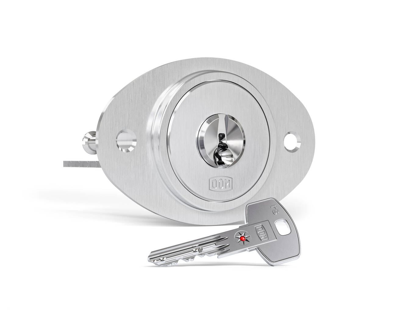 DOM rs Sirius® Round Profile RIM Cylinder 555R - Conventional Key ...