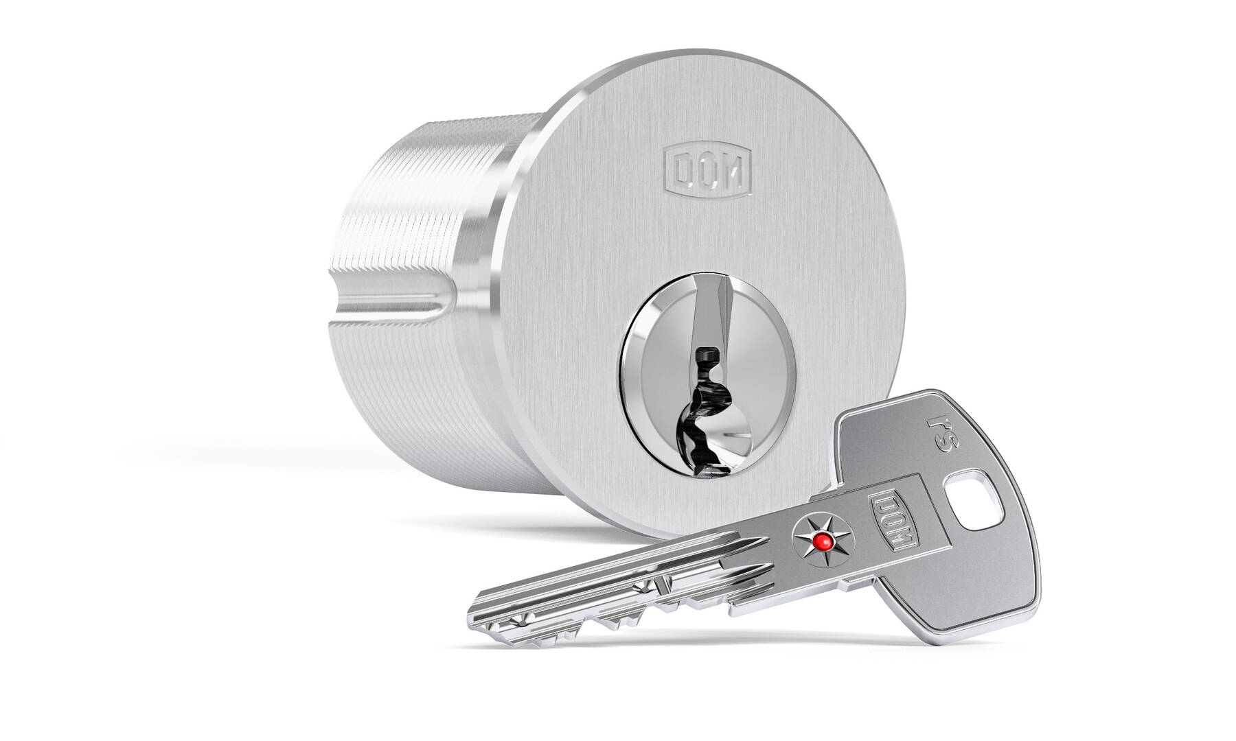 DOM rs Terra® Round Profile Screw in Cylinder 419 - Conventional Key ...