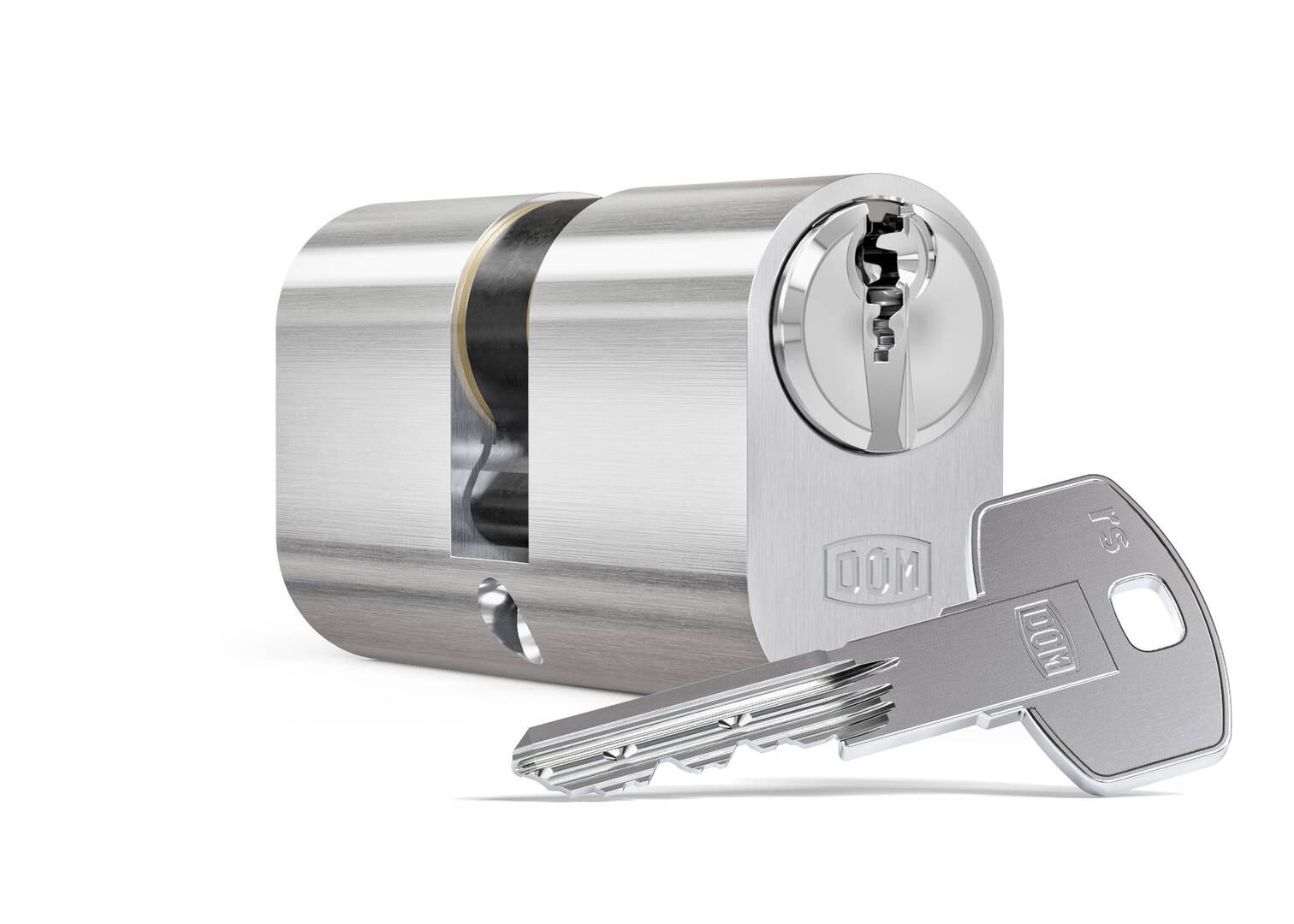 DOM rs Terra® British Oval Profile Double Cylinder - Conventional Key ...