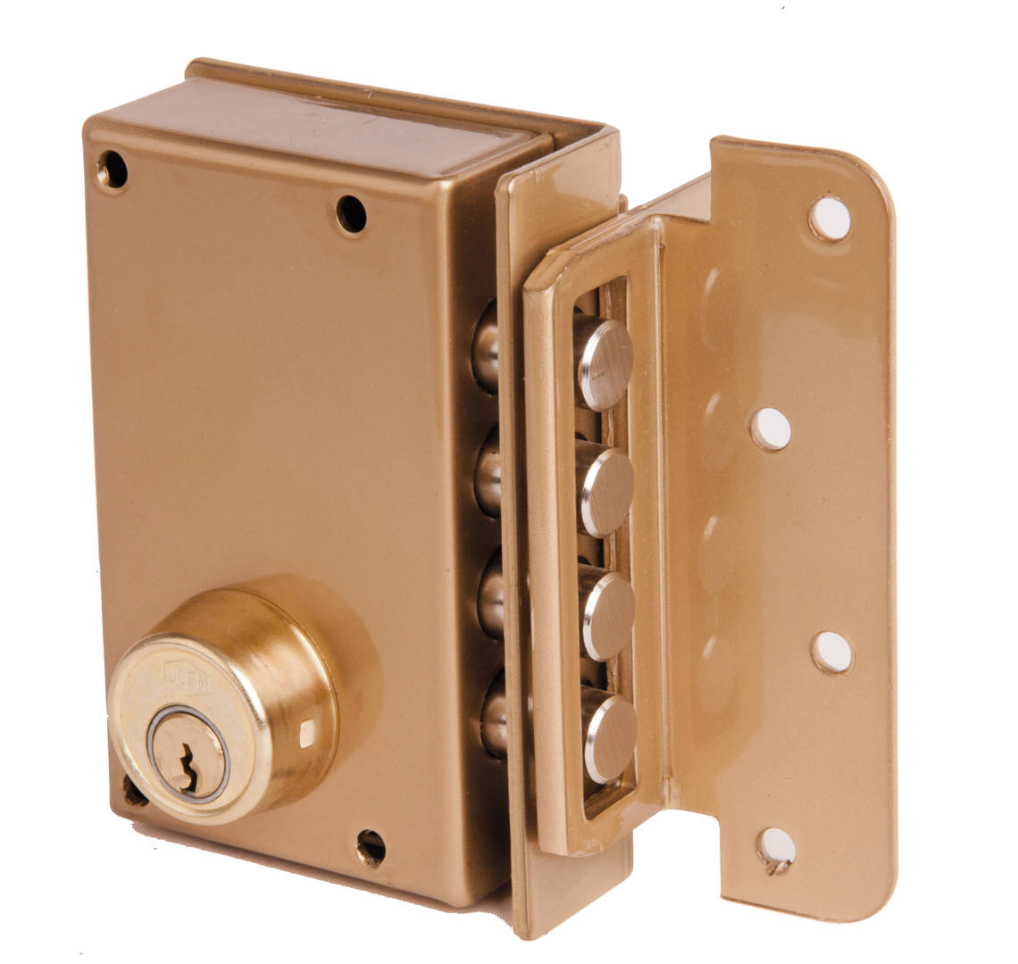 UCEM 4510S - Single Point Rim Lock - DOM-MCM, Metalúrgica Cerrajera de ...