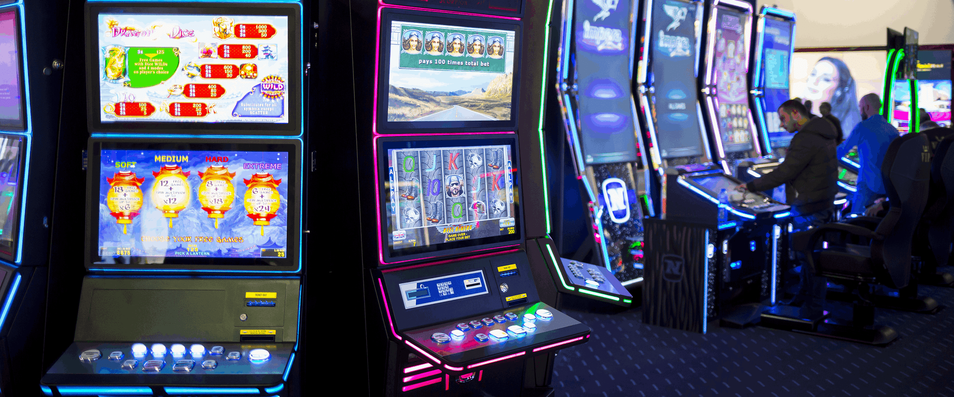 Locking solutions for casino slot machines, arcade machines and sport ...