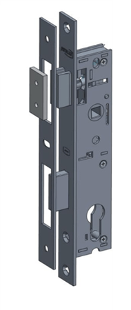 Metalux 780 Magnet narrow-style mortise lock | DOM-Metalux