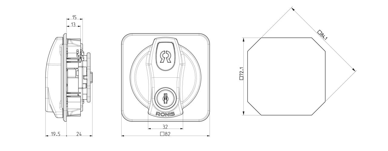 RONIS 23900 - Handles - DOM