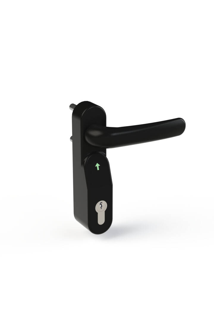 Handles and Outside Access Devices for Panic Bars | Antipanic - Antipanic