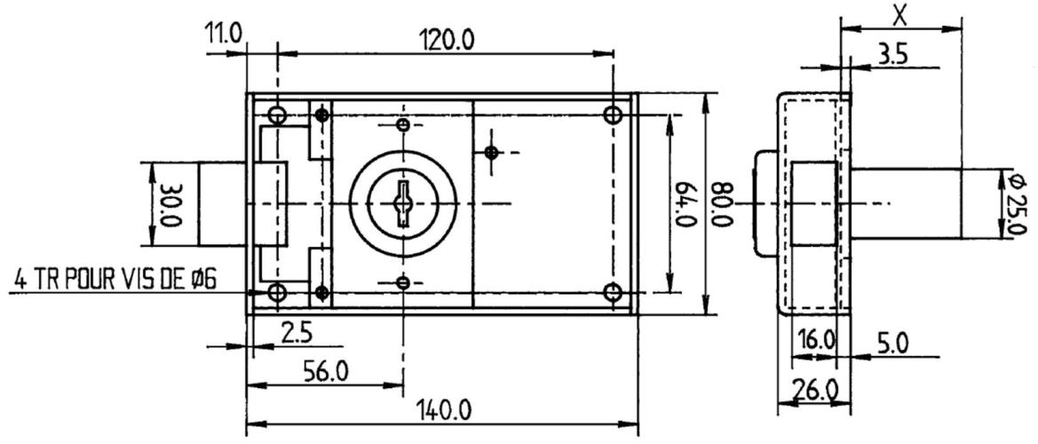 12185 - Rim locks - Dény Security