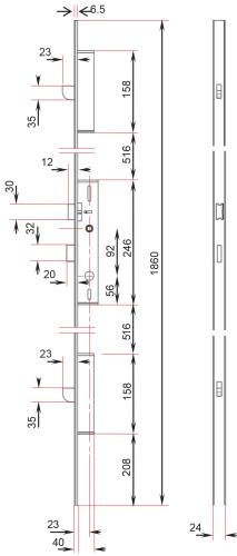 15502 - Mortice locks - Dény Security