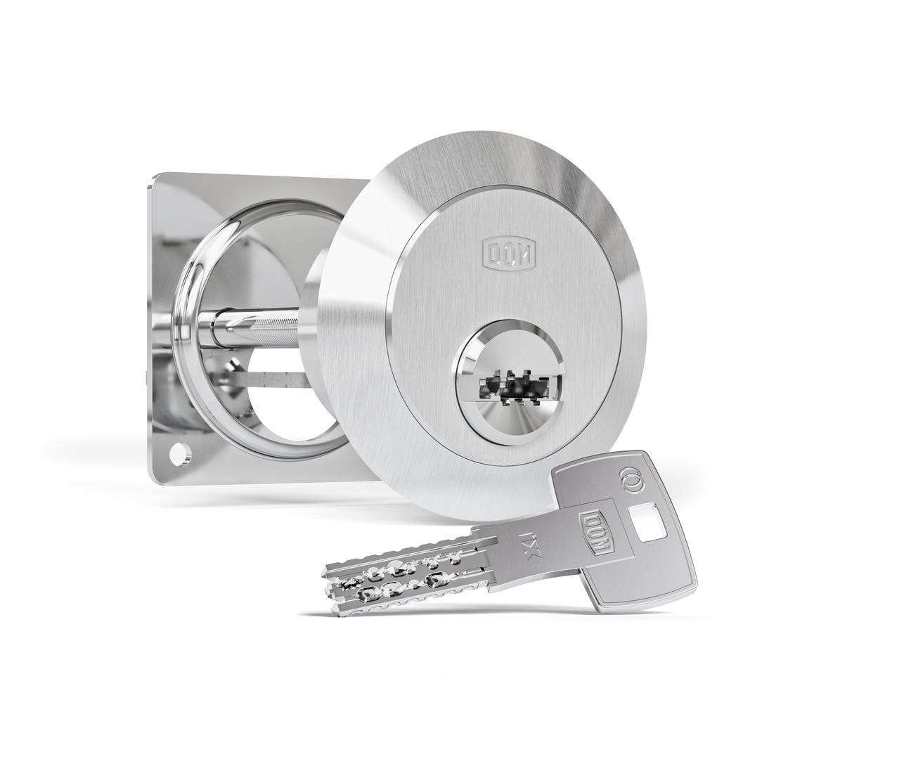DOM ix TwinStar Round Profile RIM Cylinder 555P - Mechanical Cylinders ...