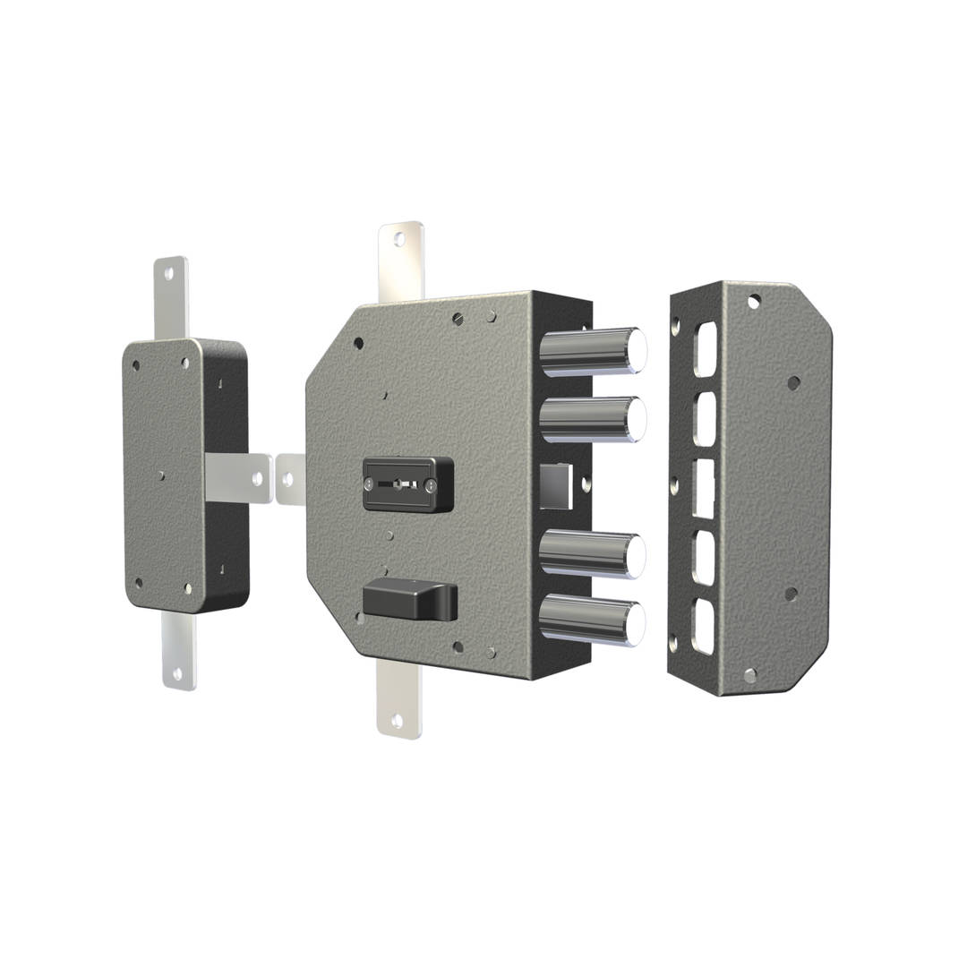 Double Bitted Key Locks - Locks for Wooden Doors - DOM CR Serrature