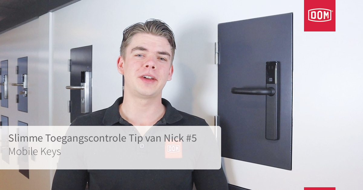 Slimme Toegangscontrole Tip van Nick 5 | Mobile Keys