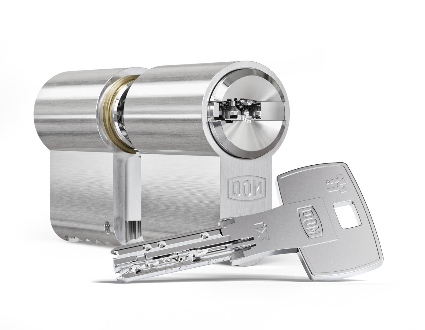 DOM ix Teco® European Profile Unmounted Modular Double Cylinder ...