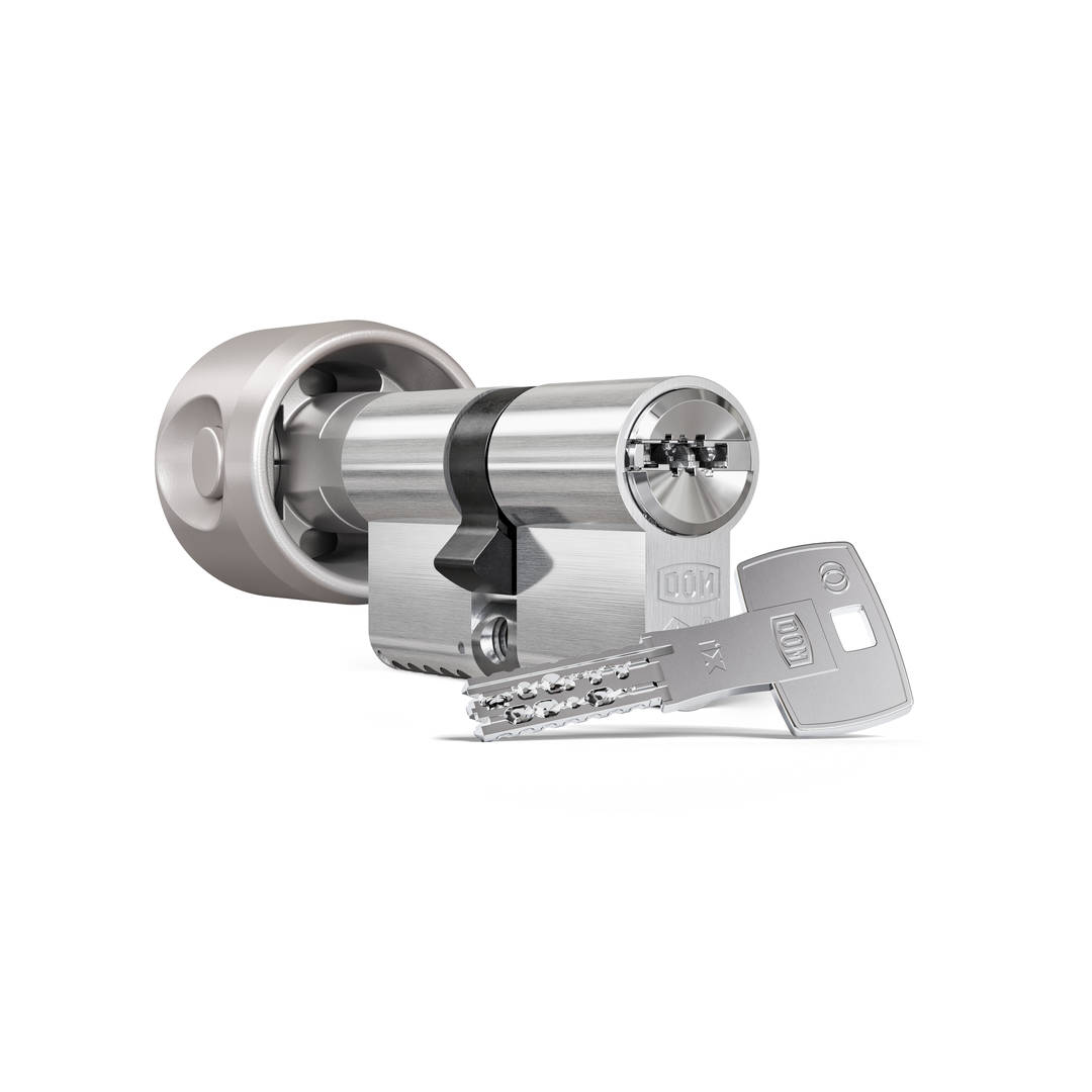 DOM ix TwinStar European Profile Modular Double Cylinder (with Knob K7 ...