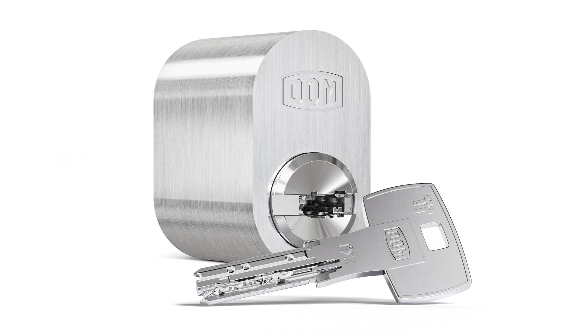 DOM ix Teco® Scandinavian Oval Profile Single External Cylinder Short ...