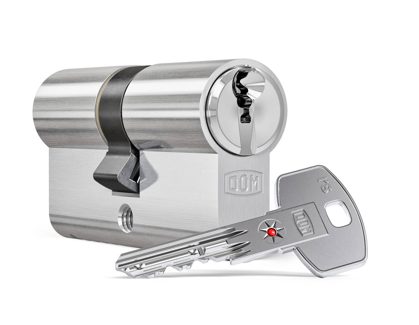DOM rs Sirius® European Profile Double Cylinder with Free Wheel ...