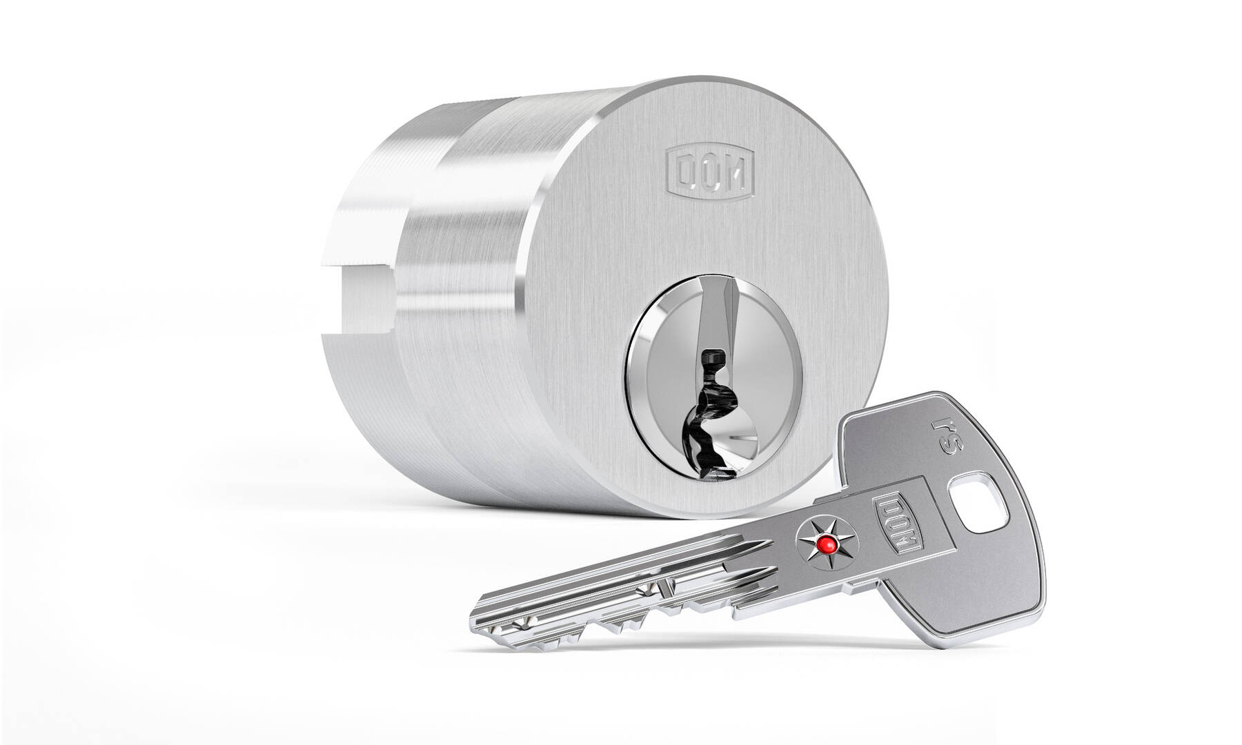 DOM rs Sirius® Round Profile Screw in Cylinder 419 LIPS - Cylinders and ...