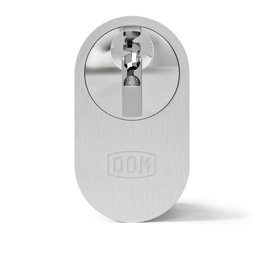 DOM Sigma Plus British Oval Profile Double Cylinder - Cylinders and Master Key Systems - DOM-UK Ltd