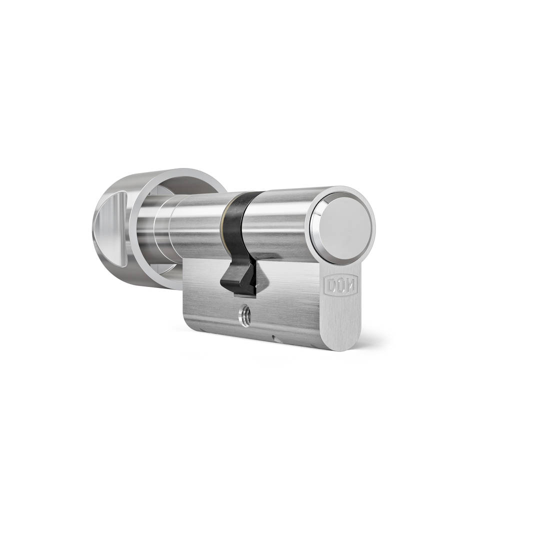 DOM Sigma Plus European Profile Blind Double Key Cylinder with Thumb ...