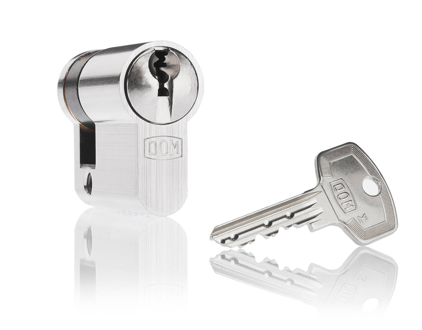 DOM Sigma Plus European Profile Half Cylinder with Free Wheel Function ...