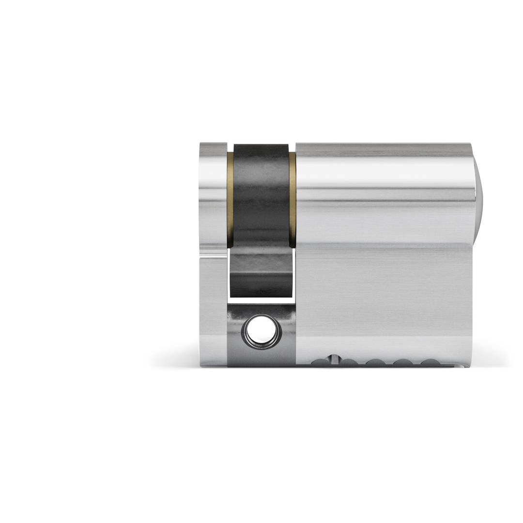 DOM Sigma Plus European Profile Modular Half Cylinder with Free Wheel ...