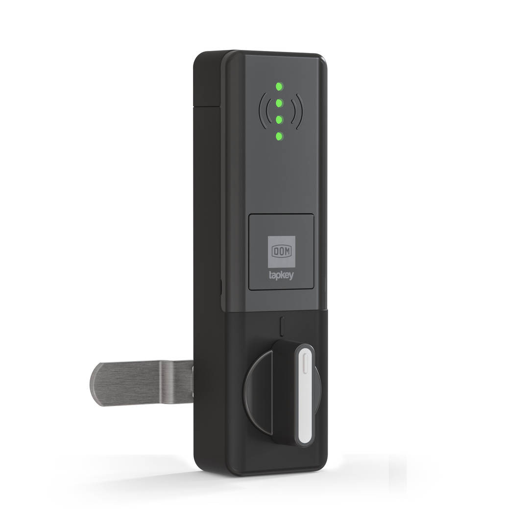 DOM Tapkey LoQ DOM Tapkey LoQ Cam Slim Knob White - RFID Locks - DOM-UK Ltd