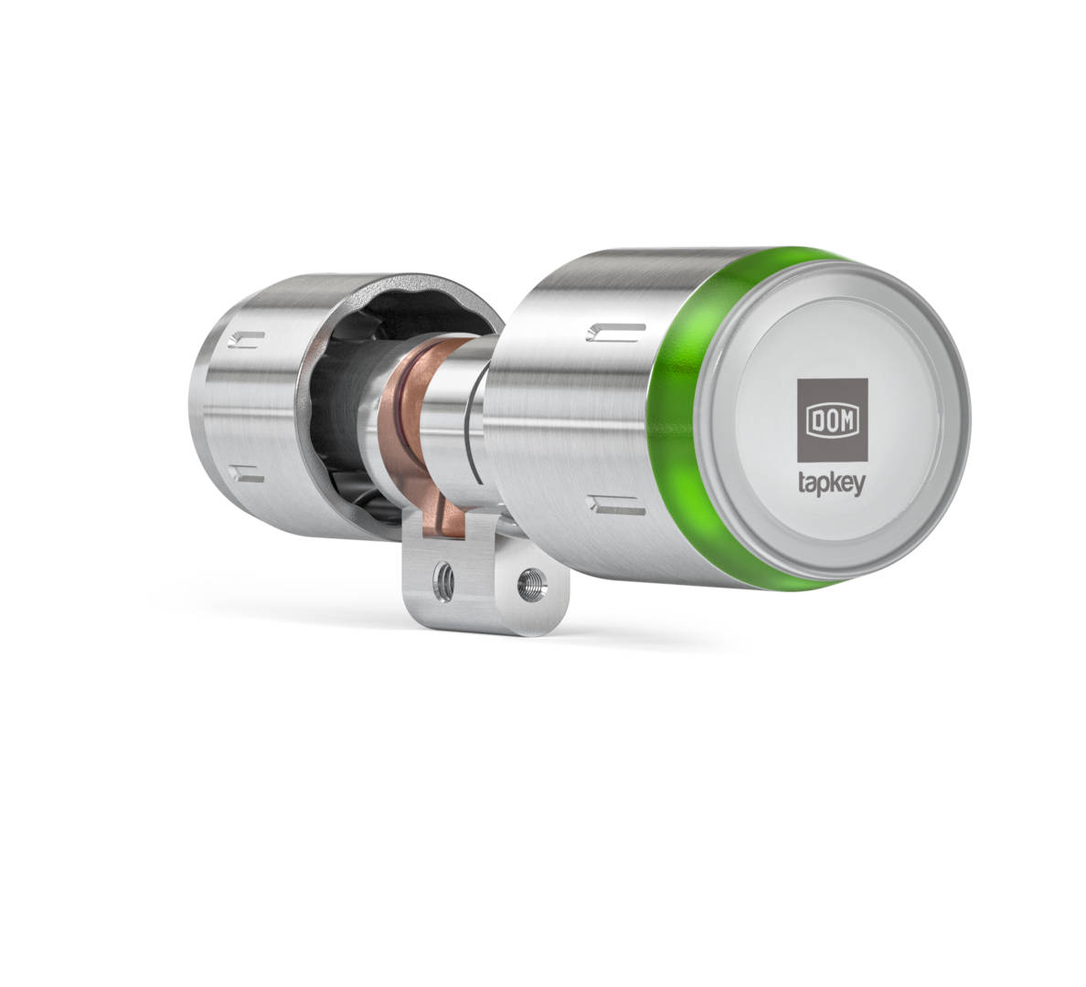 DOM Tapkey Pro V2 Mobile Operated Electronic Cylinder Swiss Profile ...