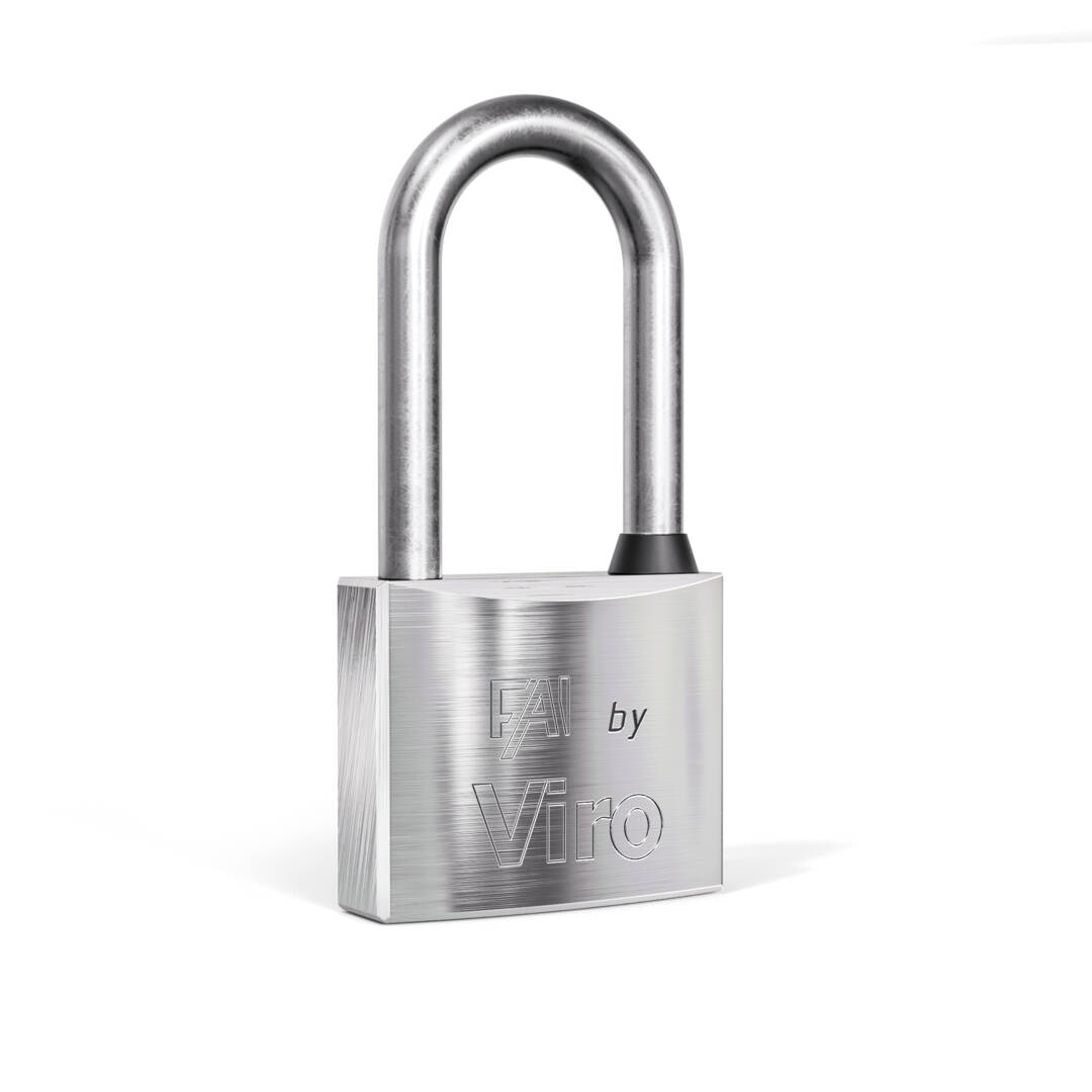 Fai Marine Padlock Long Shackle - Rectangular Padlock - DOM-UK Ltd