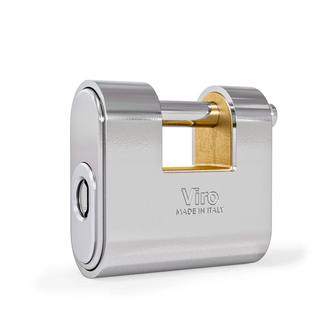 Viro Panzer Armoured Padlock For Half Cylinder - Armoured Padlocks ...